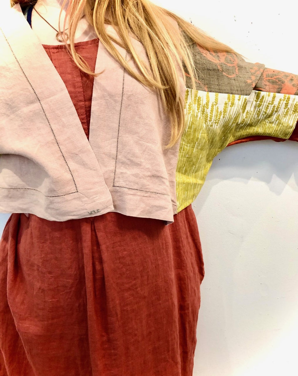 Linen Crop Jacket – Lilith’s Garden